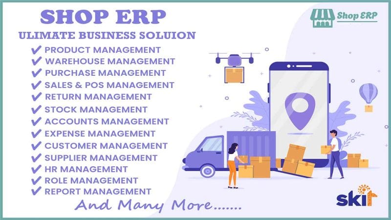 Shop ERP - All-In-One Pos & Inventory Management Solution - SKIT